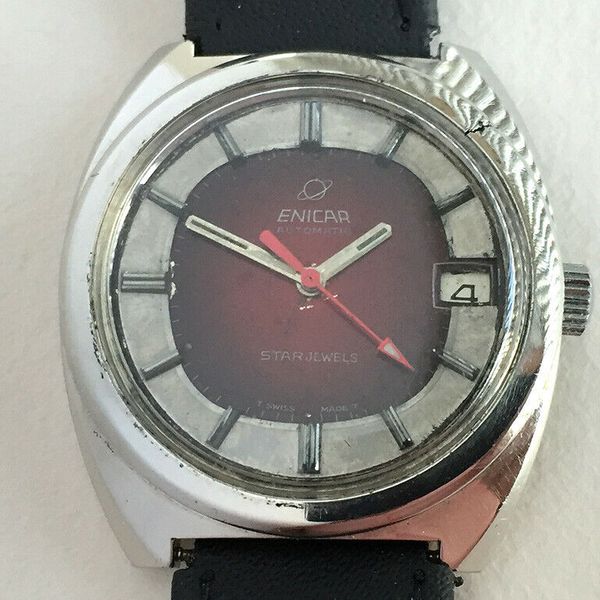 ENICAR Sherpa 600 - STAR JEWELS Automatic 165 Vintage Watch ...