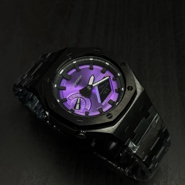 Casio G Shock 2100 purple. Custom | WatchCharts Marketplace