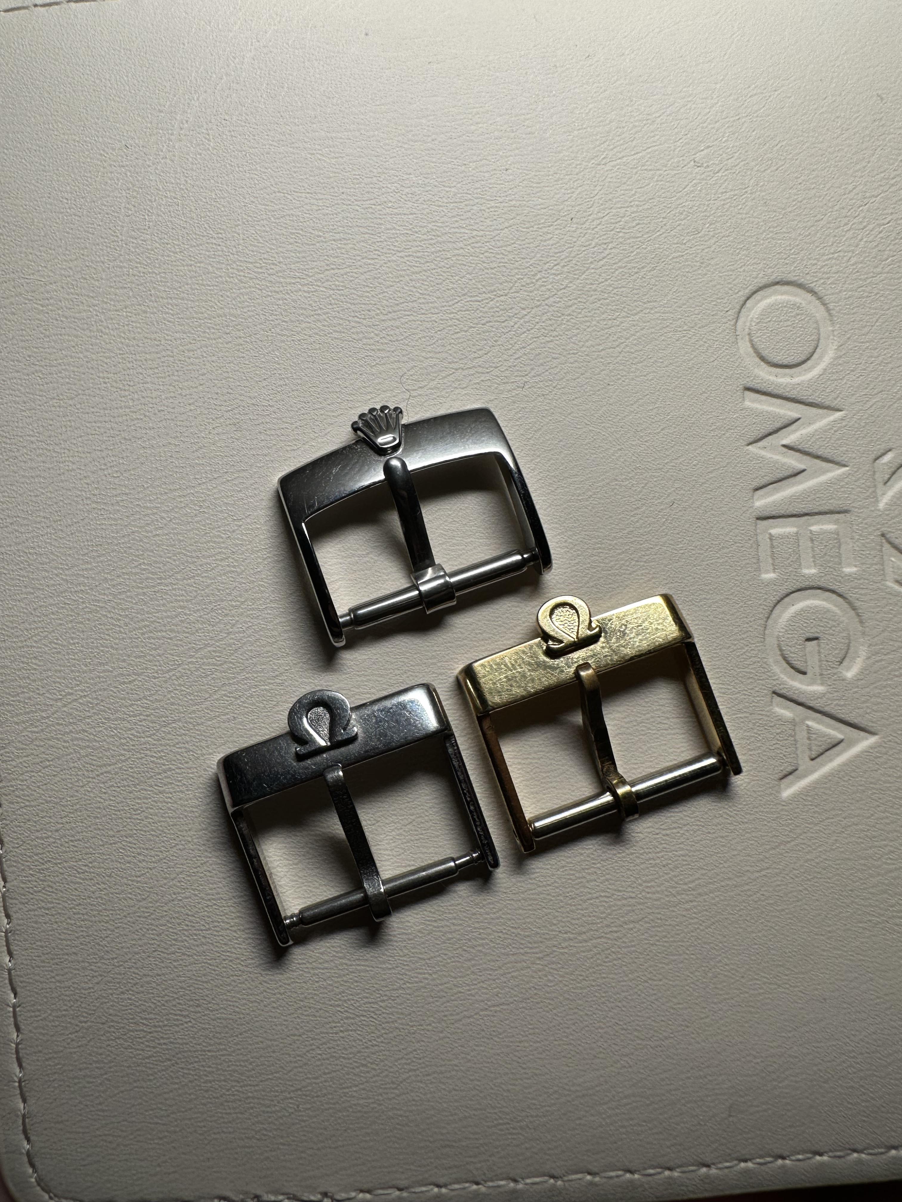 [WTS] Rolex & Omega Buckles (16mm) | WatchCharts