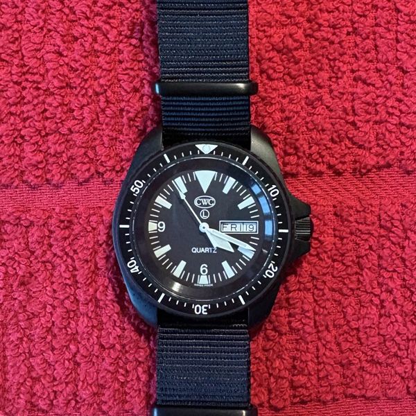 CWC Military Watch SBS Divers Quartz - MK 2 SF300 QS120-DD ...