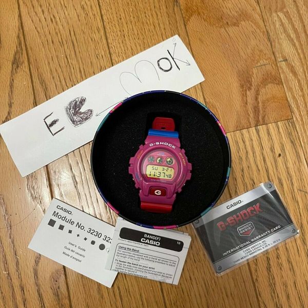 Bape x Kid Cudi G-Shock DW6900 45mm BRAND NEW in Box Casio ...