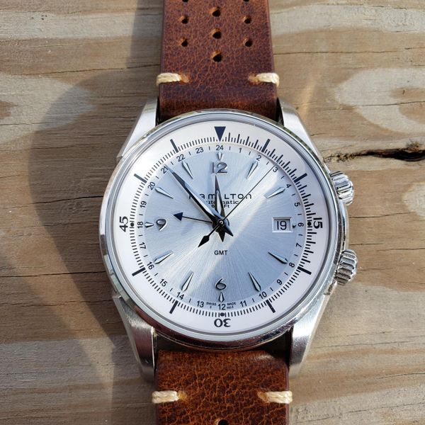 [WTS] Hamilton Jazzmaster Traveler GMT - 42mm - Full Kit - H32625555 ...
