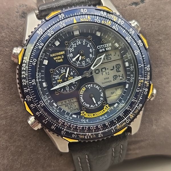 Citizen Promaster Navihawk Blue Angels C300-Q00856 Men's Wristwatch ...