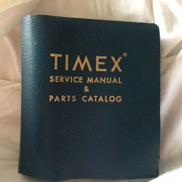 Timex Service Manual and Parts Catalog | WatchCharts Marketplace