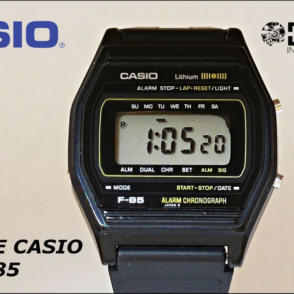 Vintage Casio f-85 qw.160 japan, year 1981 | WatchCharts Marketplace