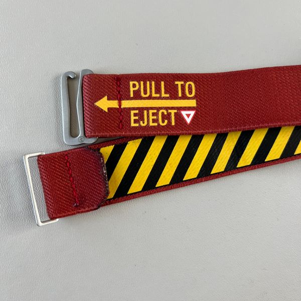 [WTS] Nick Mankey Danger Zone Hook Strap GSE Red Color 22mm Watch Band ...