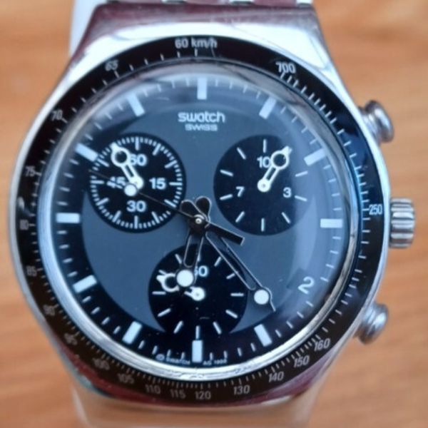 Swatch Gents Irony chrono YCS 410 - In great condition - all works see ...