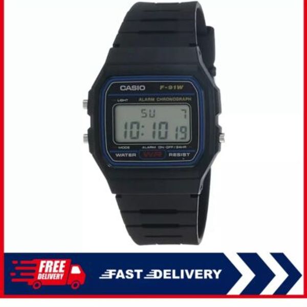 Casio F91W-1 Classic Digital Sport Watch, Wrist Watch for Men | WatchCharts Marketplace