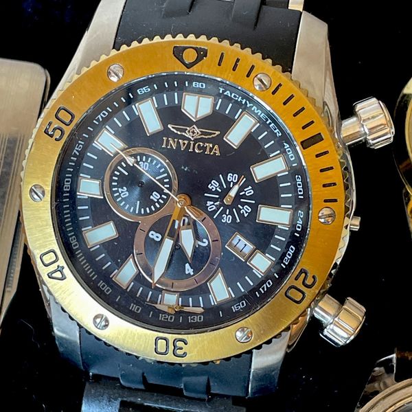 Lot OF 4 Watches For Parts Repair INVICTA REGALIA SPORTESA RODA ...