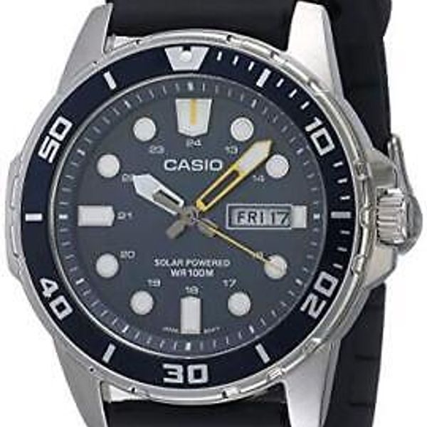 Casio Tough Solar Men's Watch Day/Date Indicator MTP-S110-2AVCF ...