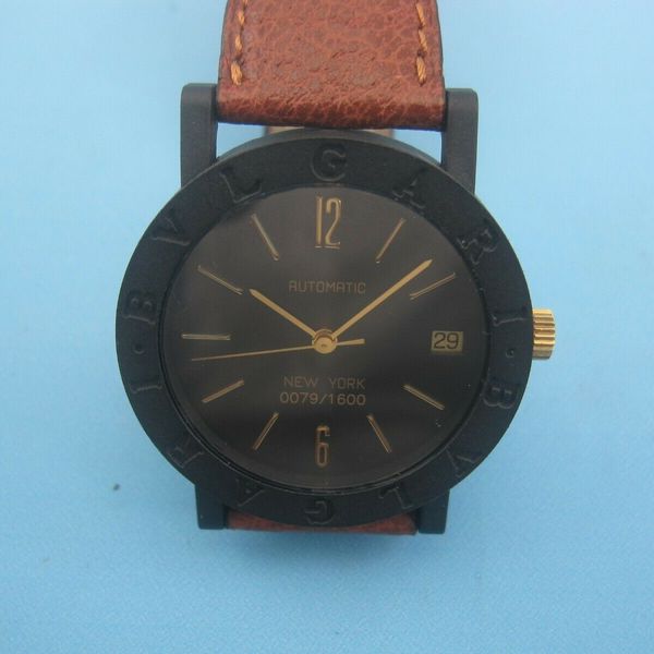 100% authentic Bulgari Carbongold Limited edition New York Watch ...