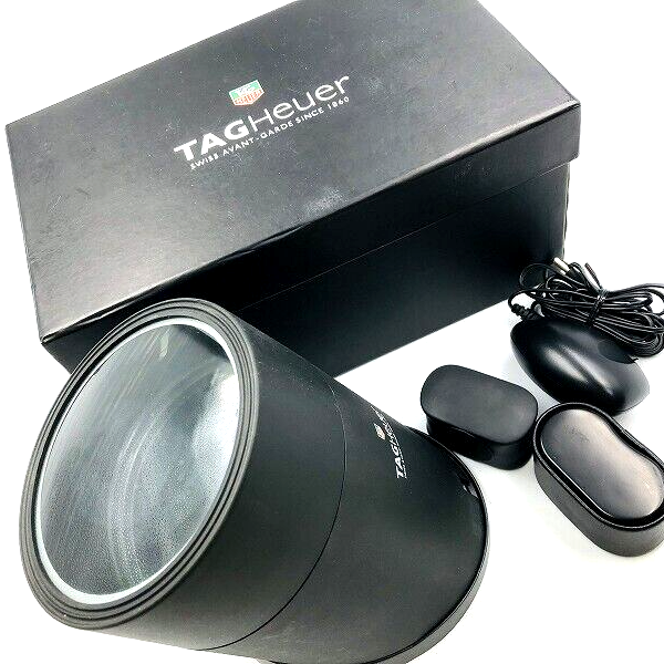 TAG HEUER Winding Machine Automatic Watch Black Plastic w/ BOX ...