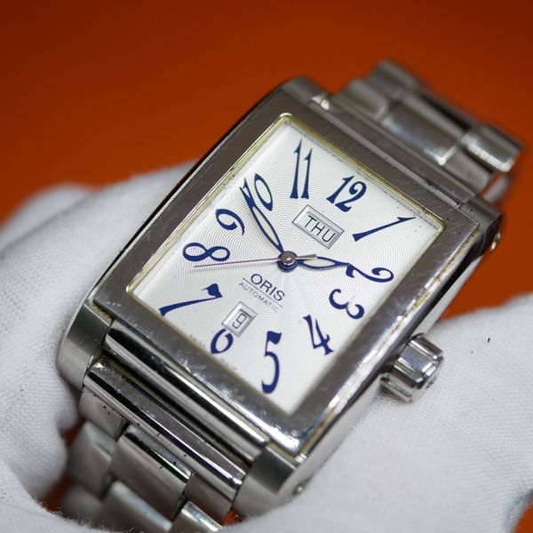 [WTS] Oris Rectangular Day Date 'Tank' Automatic Sapphire Glass for ...