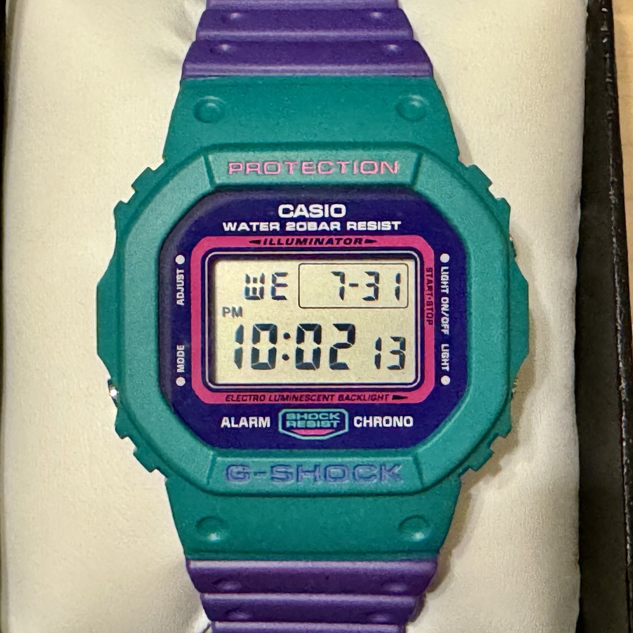 [WTS] Casio G-Shock DW-5600TB-6 Throwback 80’s Street Fashion Purple ...