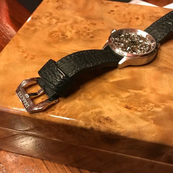 DEBAUFRE Steinhart Esqueleto UNITAS 6498 Manual Wind Swiss Made ...