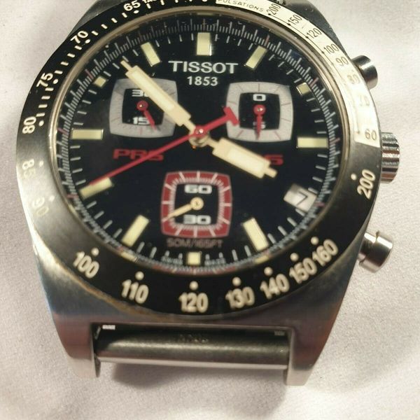 TISSOT 1853 PRS 516 CHRONOGRAPH 50M SAPPHIRE CRYSTAL QUARTZ MENS SWISS MADE | WatchCharts ...