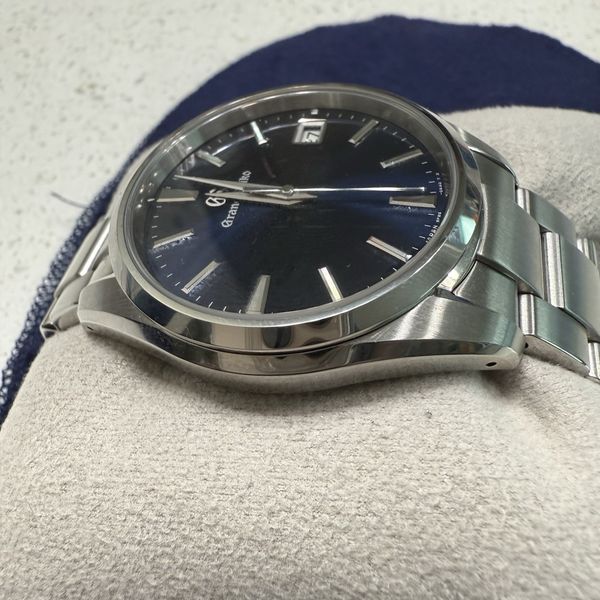 Grand Seiko SBGP013 Heritage Collection With Blue Dial | WatchCharts ...