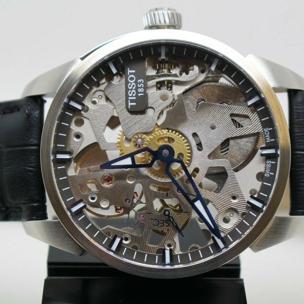 TISSOT T-COMPLICATION T070.405.16.411.00 SQUELETTE MECHANICAL SWISS MAN ...