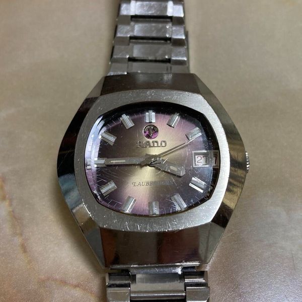 Rado Lauberhorn Watch Automatic 38mm Mens Silver Dial Swiss Made ...