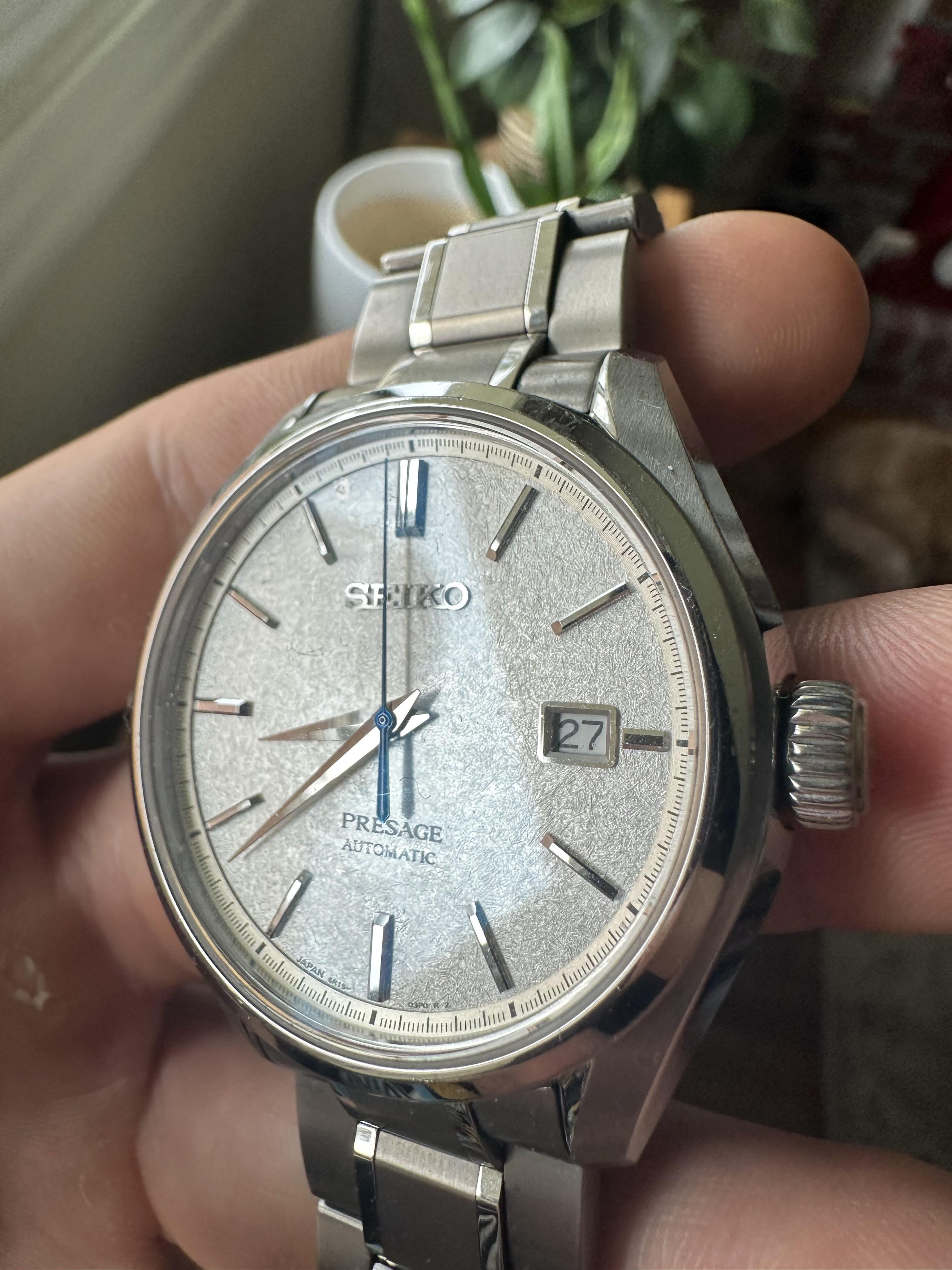 [WTS] Seiko Presage SARX055 Snowflake | WatchCharts Marketplace