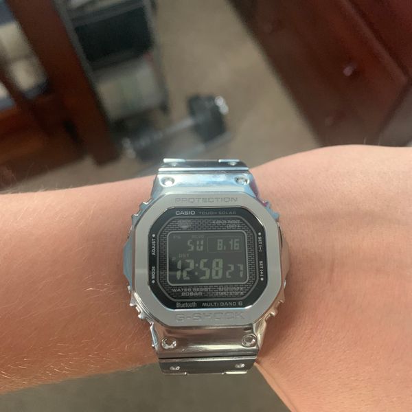 [WTS] Full Metal Casio G-Shock GMWB5000-1 Box and Papers | WatchCharts ...