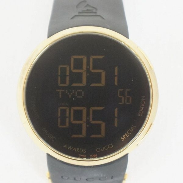 ã Belt breakã Gucci I-Gucci Digital Watch Grammy Edition Yellow with ...