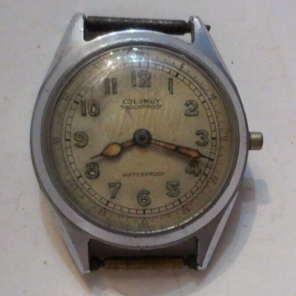 Vintage Colomby Military Wristwatch Manual Wind Swiss | WatchCharts ...