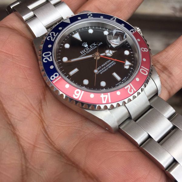 FS: Rolex GMT II 16710 with Faded Pink | WatchCharts Marketplace