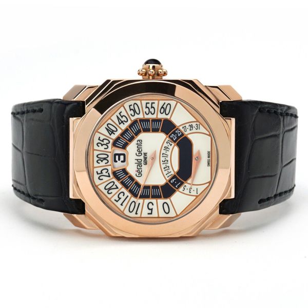 Gerald Genta Octo Bi-Retrograde Wristwatch OBR.X.50.520.CN.BD Ivory Dial Gold | WatchCharts ...