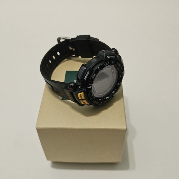 Casio Pro Trek PRG 240 Solar Watch.Triple Sensor Tough Solar ...