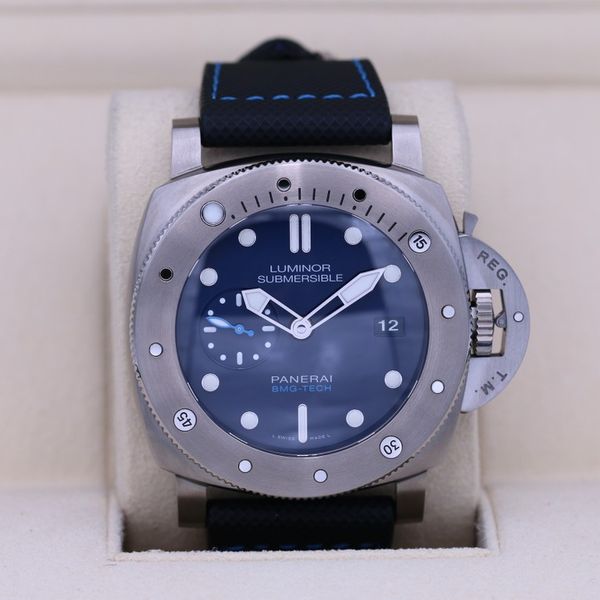 FSOT: Panerai Luminor Submersible BMG-Tech PAM 692 Blue Dial - 2019 ...
