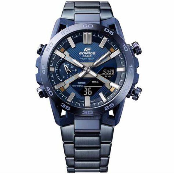 Casio Edifice ECB-2000CB-2AEF Men's Solar-Powered Bluetooth Chronograph Watch | WatchCharts ...