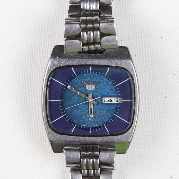 [WTS] Seiko 5 Automatic 6309-6010 R TV Case ???? Blue Dial Vintage Watch – 1970s Classic ...