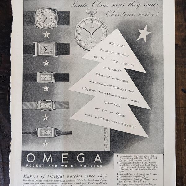 [WTS] Vintage Watch Ads (Rolex, Omega) | WatchCharts Marketplace