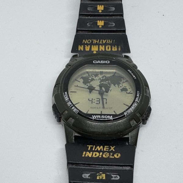 CASIO Twincept Watch ABX-20 Men Analog Digital Quartz Alarm Chrono New ...
