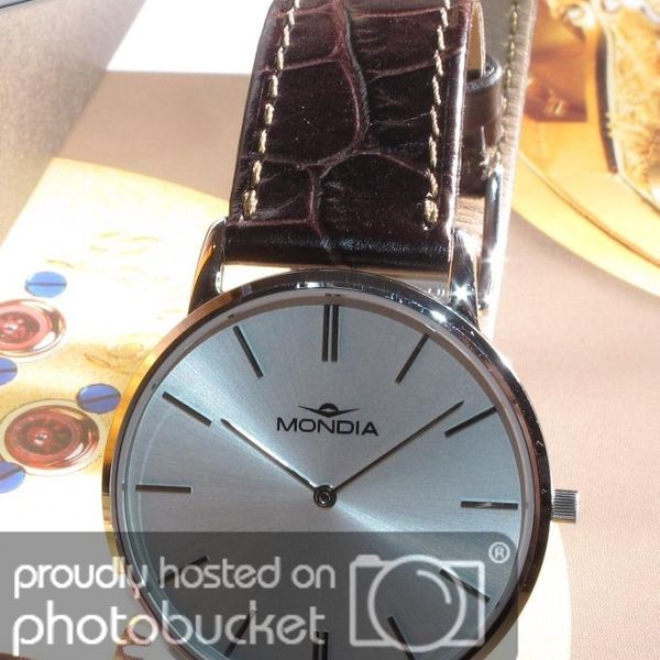 FS: Mondia Quartz. 4mm thick, 40mm dial. Will ship worldwide. | WatchCharts