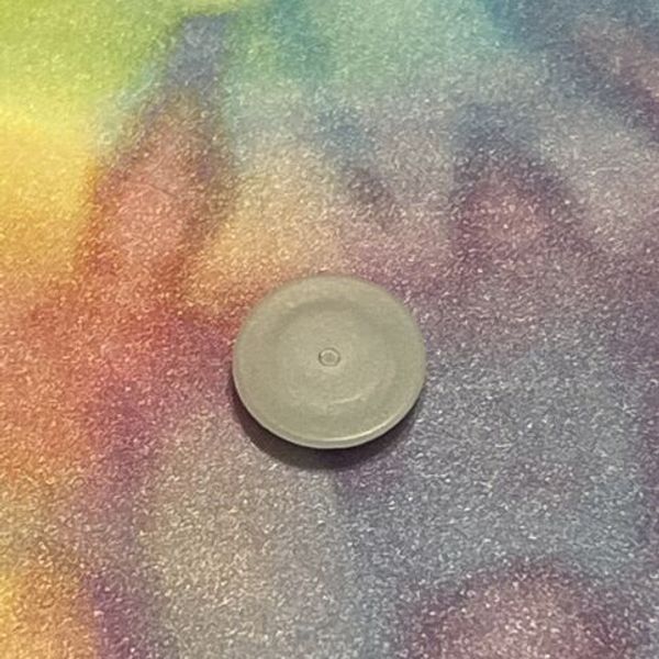 1) 9MM SWATCH WATCH ORIGINAL BATTERY COVER FOR 34MM SKIN WHITE ...