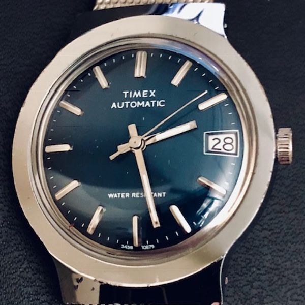FSO: 1979 Timex Viscount Calendar Automatic -- great vintage style on ...