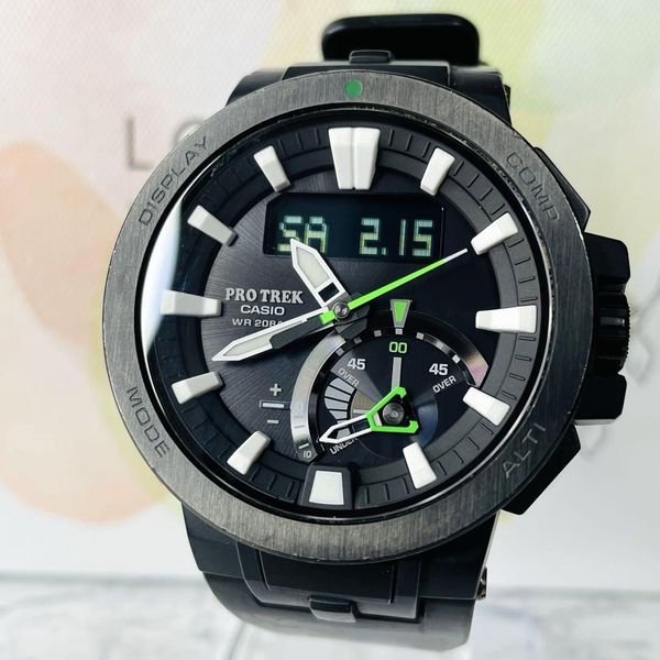 CASIO PROTREK Tough Solar Men's Watch PRW-7000 Radio Controlled ...