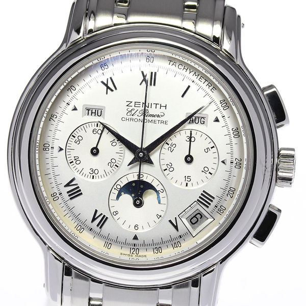 Good product [ZENITH] Zenith Chronomaster El Primero Moon Phase ...