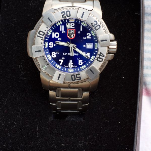 SOLD: Luminox 6600 Titanium Tritium (Blue dial) | WatchCharts
