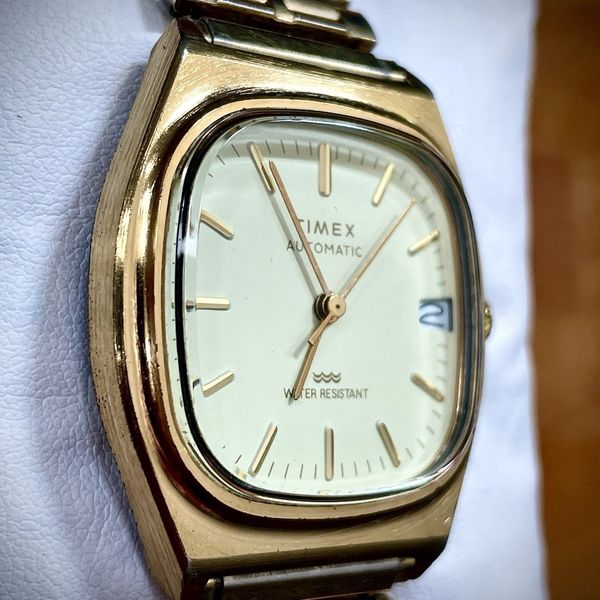 Vintage Timex Automatic 1983 E-Line 34mm Its Original-not a reissue ...