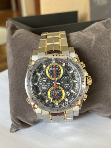 BULOVA Precisionist ICON 262kHz Chronograph Men's Watch - 98B228 MSRP ...