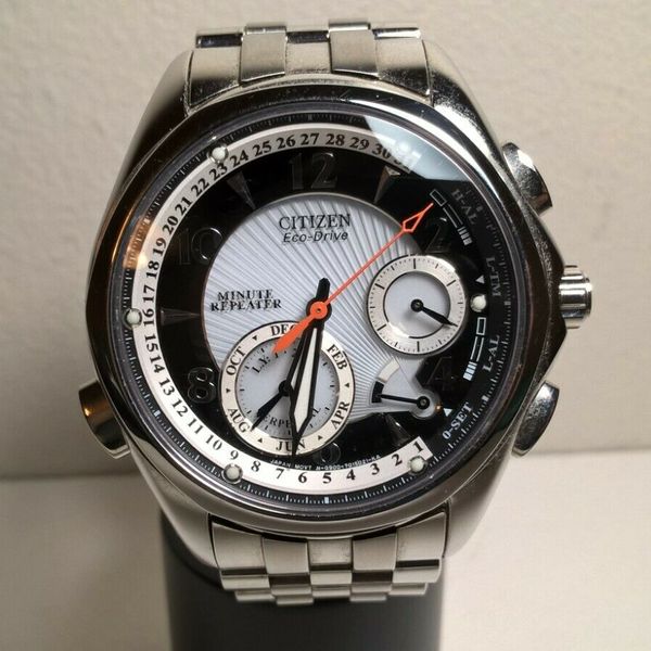 Citizen Eco-Drive Sapphire BL9000-83SE Cal.G900 Minute Repeater; Box ...