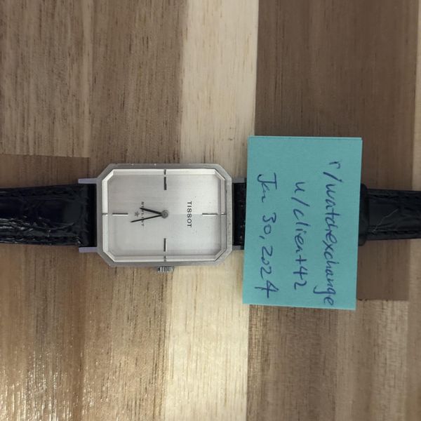 [WTS] Vintage Tissot Stylist Silver Dial Octagon Handwound Mechanical ...
