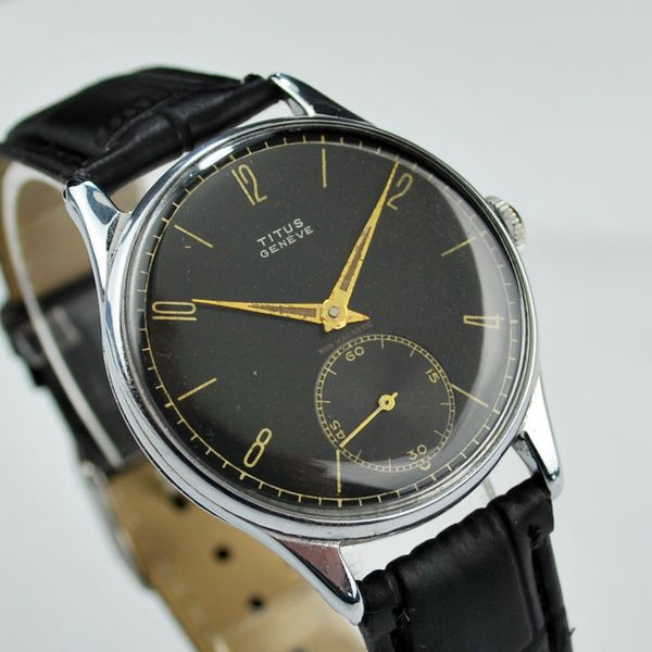 Vintage Titus Geneve 1940s WW2 Era gents Military Watch | WatchCharts