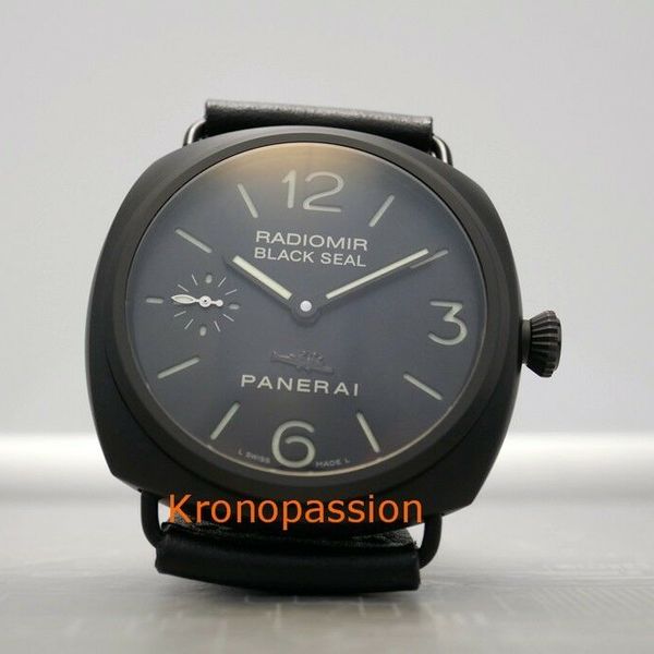 Panerai Radiomir PAM 292 Black Seal Ceramic Torpedo Pig Dial 45mm ...