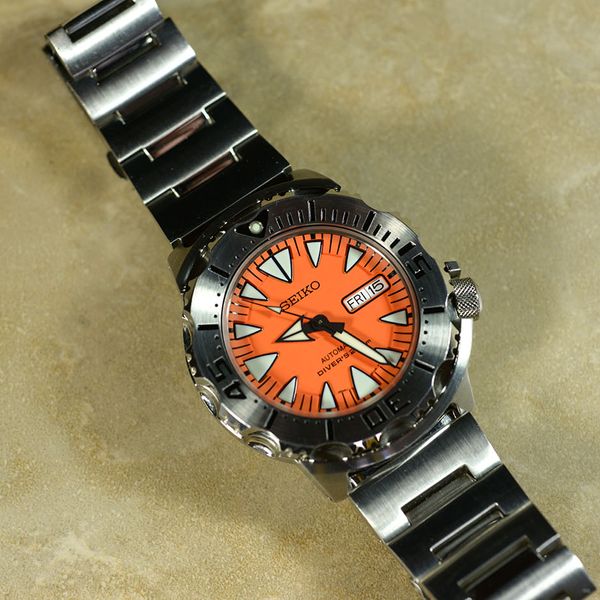 Seiko Gen2 Orange Monster SRP309 - SOLD | WatchCharts Marketplace