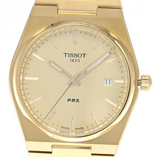 Tissot PRX Quartz Yellow Gold (T137.410.33.021.00) Market Price | WatchCharts
