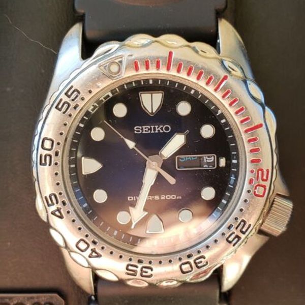 Seiko Diver Watch 7N36-6A49 200m | WatchCharts